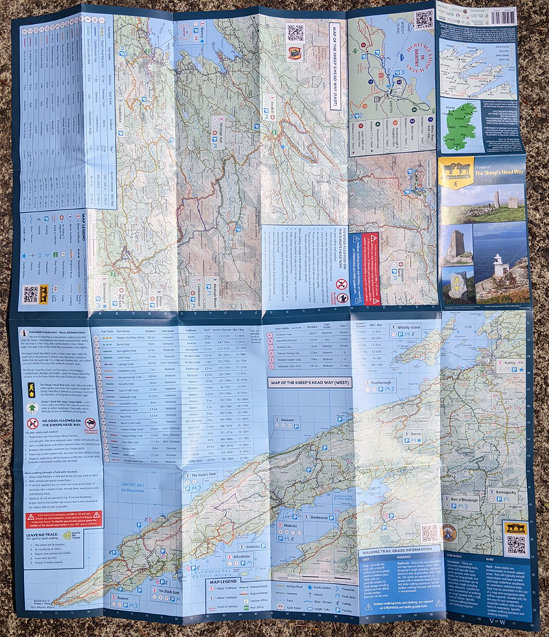 The Sheep’s Head Way Folding Map – The Sheep's Head Way
